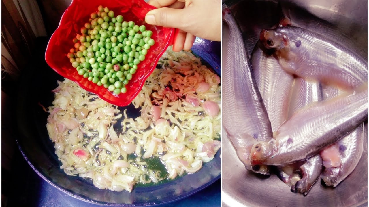 মটরশুঁটি দিয়ে পাবদা মাছ ভুনা/এভাবে ভুনা করলে সবাই ভাত একটু বেশিই খাবে ...