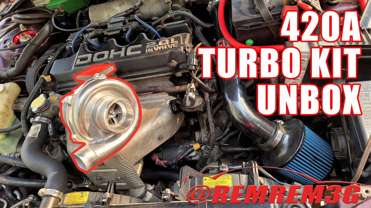 2G Eclipse 420A Turbo Kit Unbox - YouTube