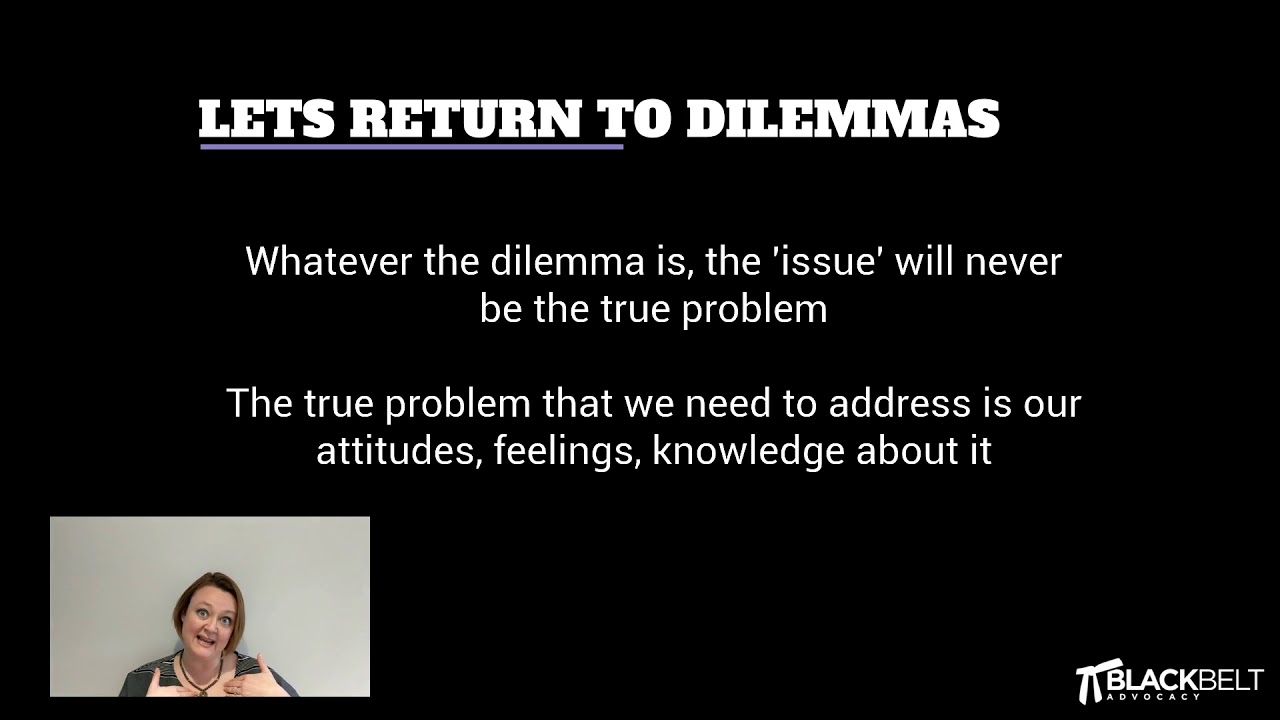 Resolving Practice Dilemmas - YouTube