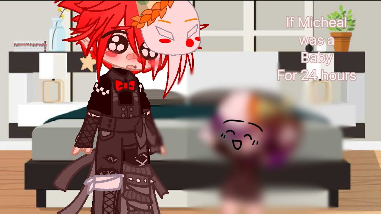 || If Micheal was a Baby for 24 hours! || Micheal X Ennard || Cringe ...
