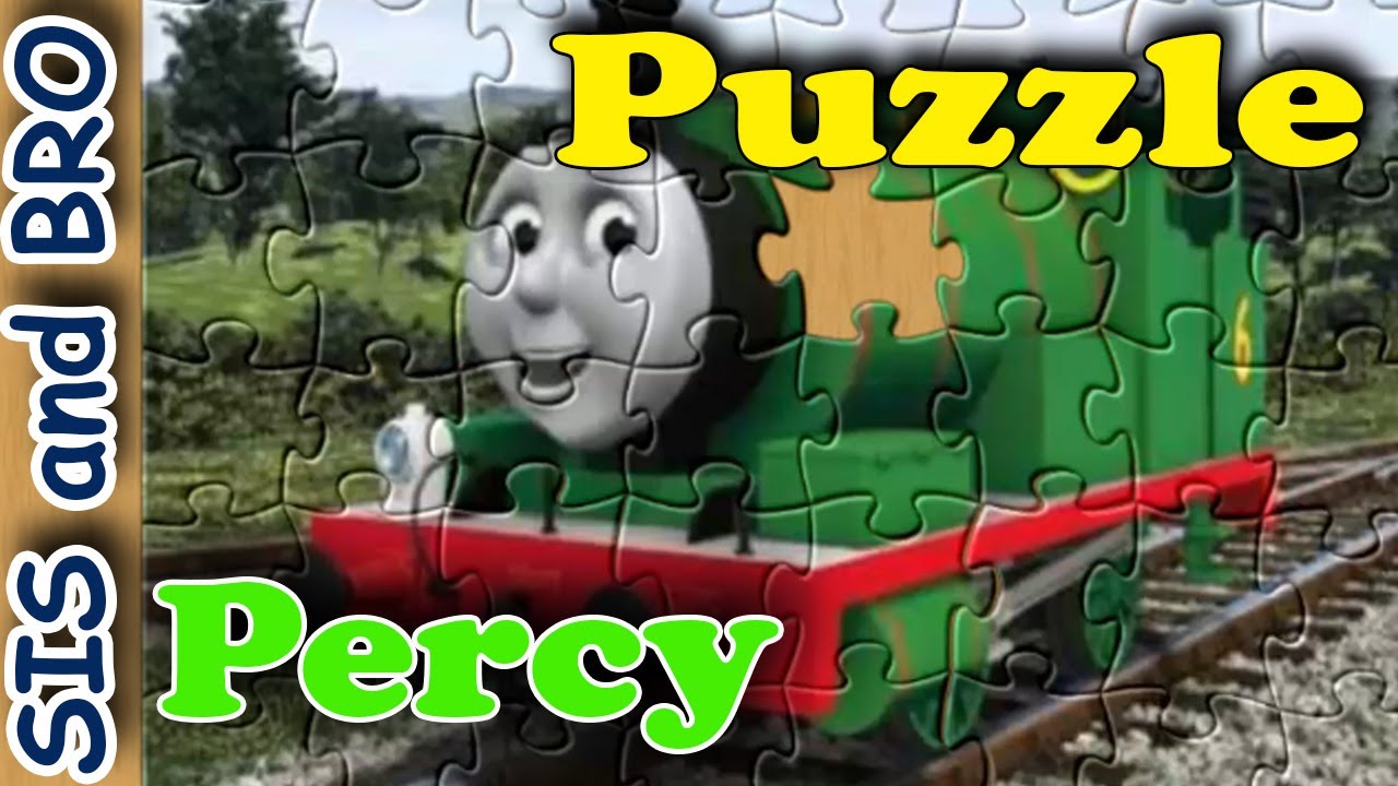 Percy Train Thomas and Friends Puzzle Games for Kids - YouTube