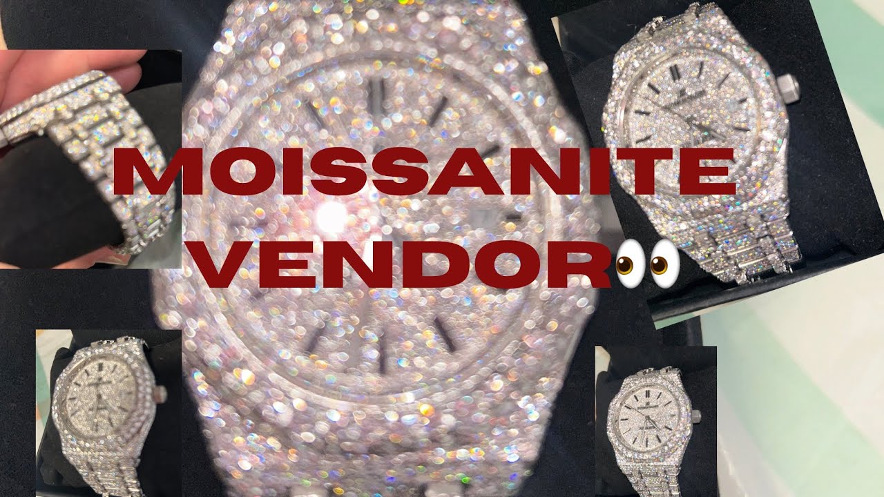 Moissanite watch vendor unboxing (new vendor) #reselling #moissanite # ...