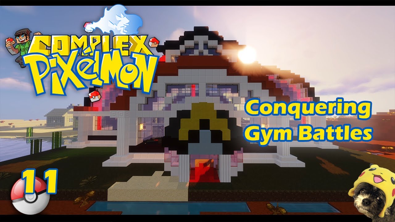 Conquering Gym Battles - Pixelmon Episode 11 - YouTube