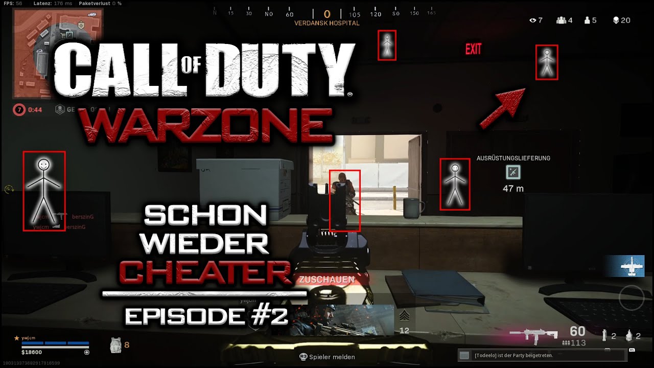 Call of Duty | Warzone | Schon wieder Cheater | Wallhack & Aimbot ...
