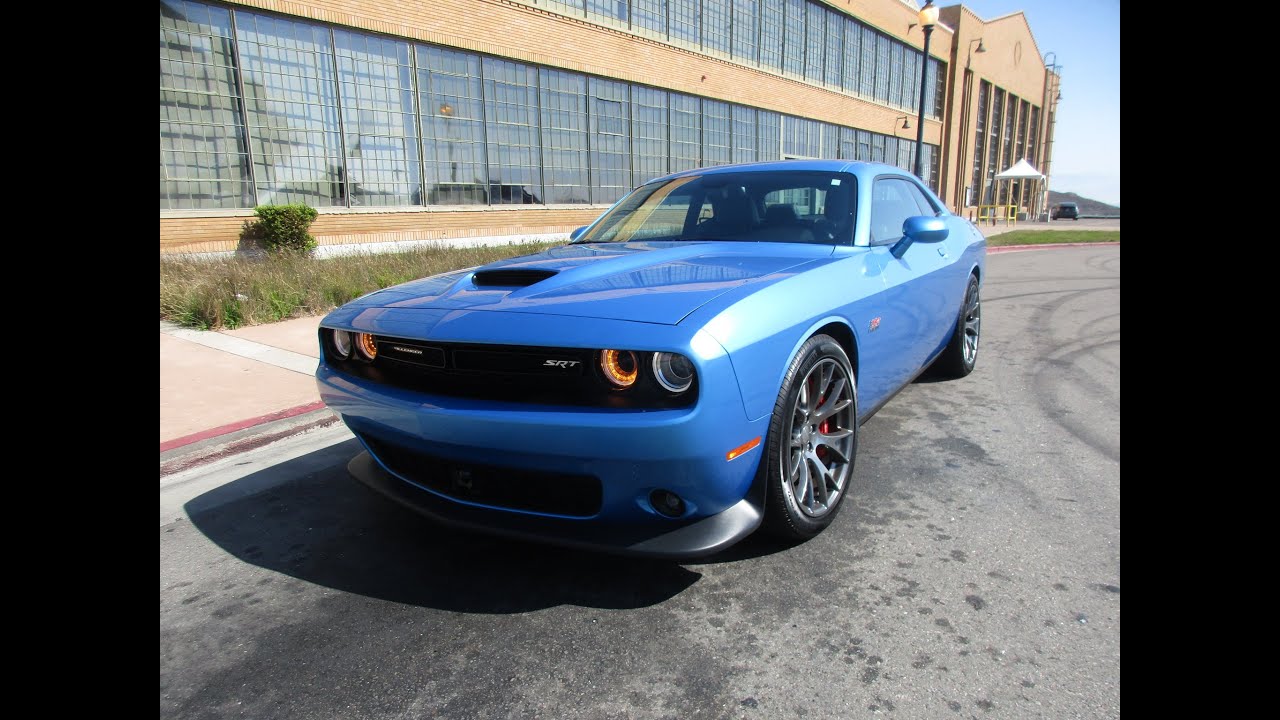 2015 B5 Blue SRT 392 Dodge Challenger Walkaround - YouTube