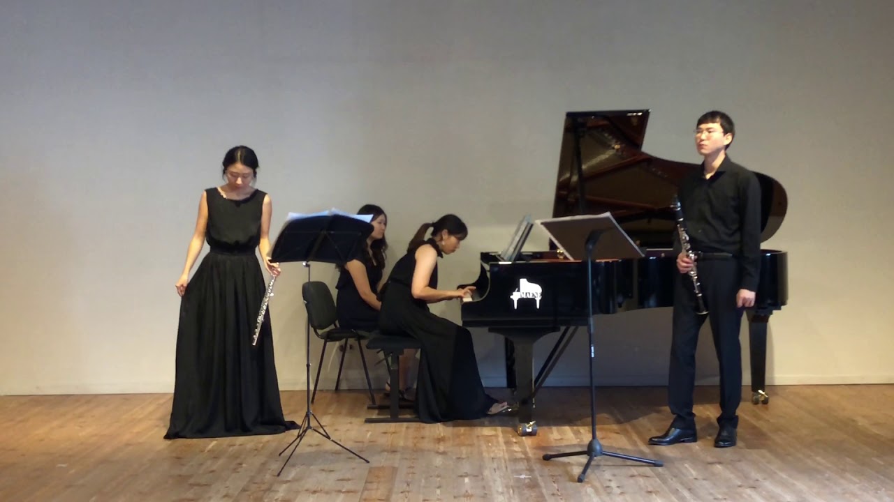 Maurice Emmanuel Sonate et Trio op 11 for clarinet, flute and piano ...