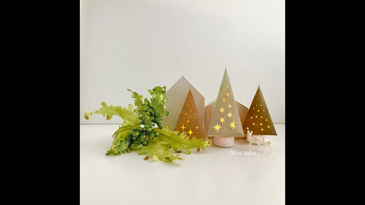 Merry & Bright Holiday Light Vignette - YouTube