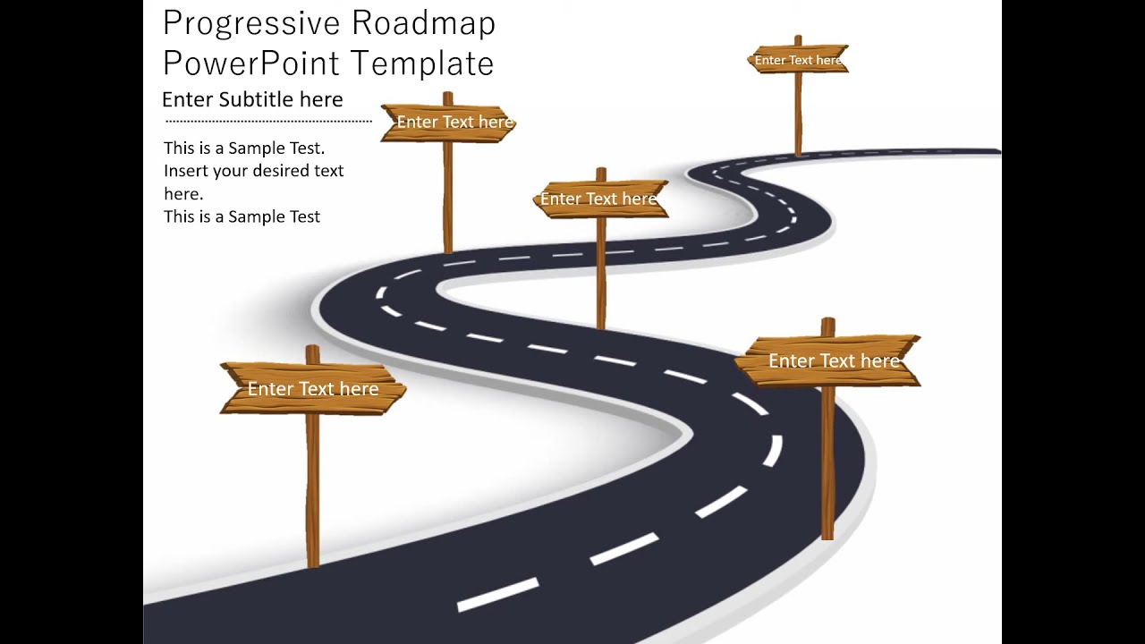 Progressive Roadmap PowerPoint Template - YouTube