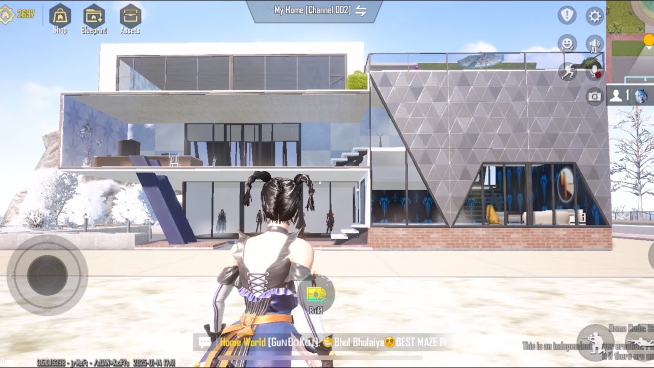 MY HOME TOUR AT LEVEL 21 | HOME MODE | BGMI - YouTube