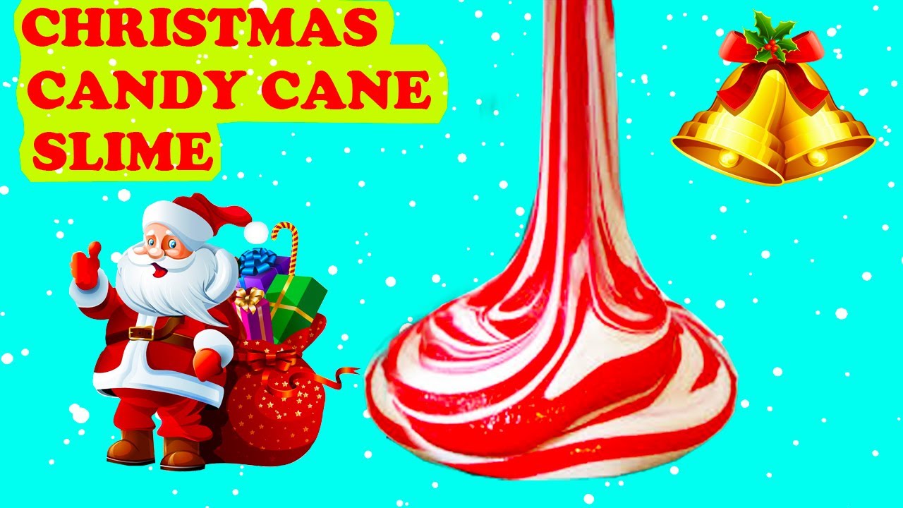 Candy Cane Slime/DIY Candy Cane Slime/How to Make Candy Cane Slime ...