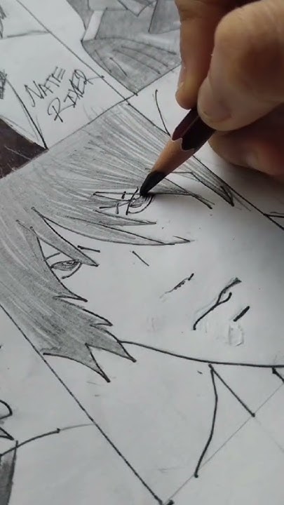 drawing STEPHEN GEVANNI from DEATH NOTE / btw subscribe plz #newjeans # ...