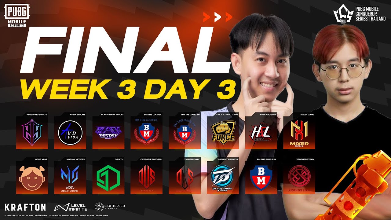 [TH] 2024 PMCS Thailand W3D3 | Fall - YouTube