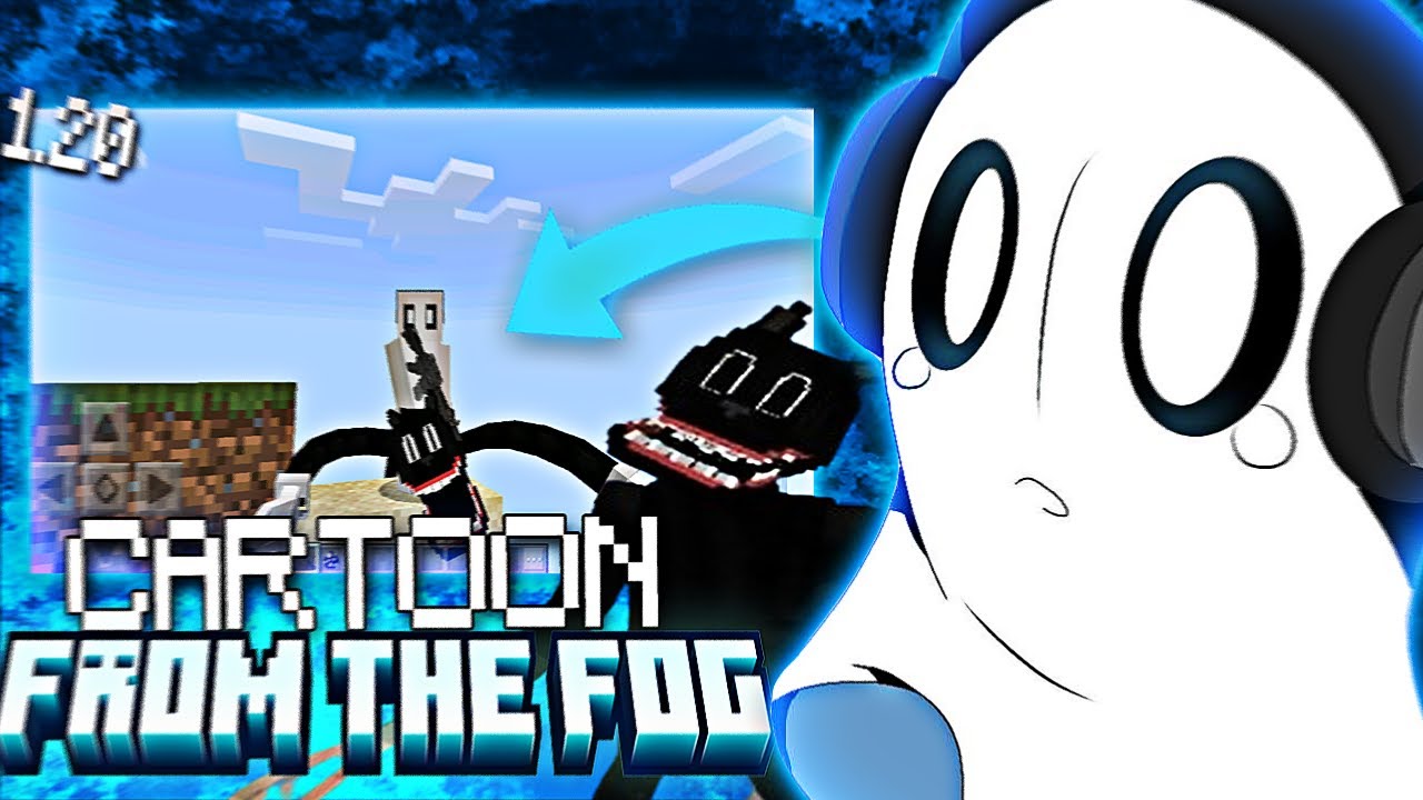 COMO INSTALAR MOD CARTOON DWELLER FROM THE FOG NO MINECRAFT PE 1.20 ...
