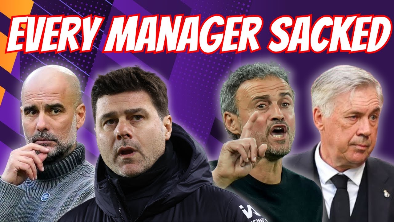 I SACKED Every Manager in the Top 5 Leagues - FM24 - YouTube