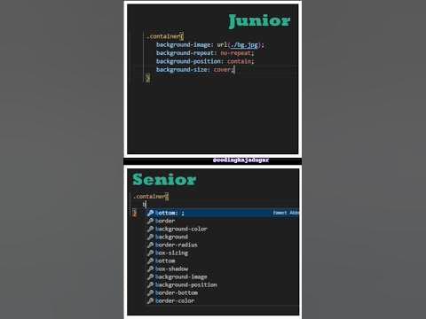 Junior vs senior developer part - 10 #html #css #shorts #short #viral #youtubeshorts - YouTube
