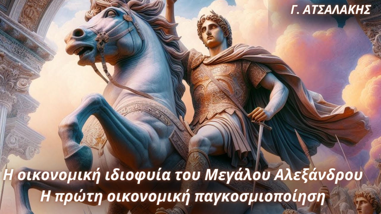 Γεώργιος Ατσαλάκης: Η οικονομική ιδιοφυία του Μεγάλου Αλεξάνδρου- Η ...
