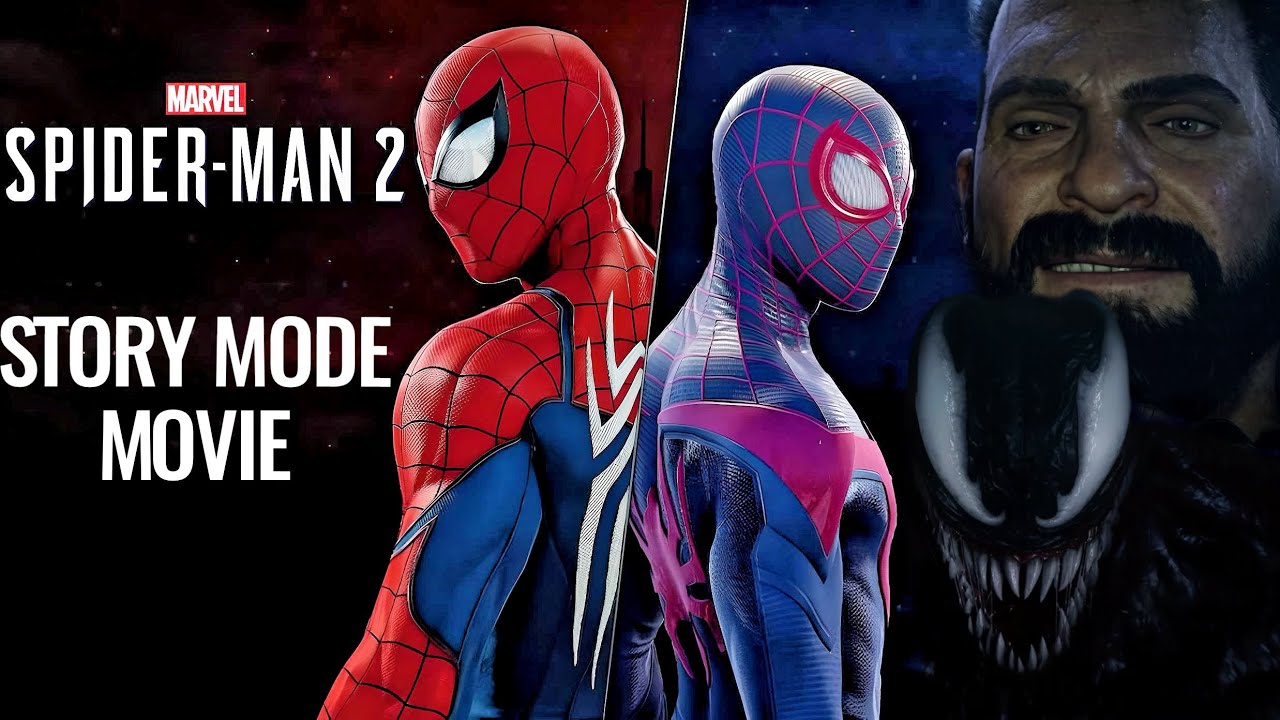 Spider-man 2 -all Cutscenes (full Story Mode Movie) 2023 - Youtube