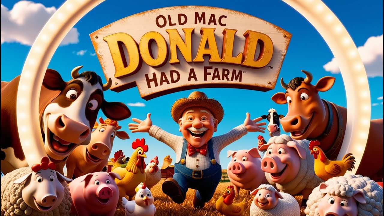 Old Mac Donald had a farm @TwinkleTwinkle_Education - Nursery Rhymes ...