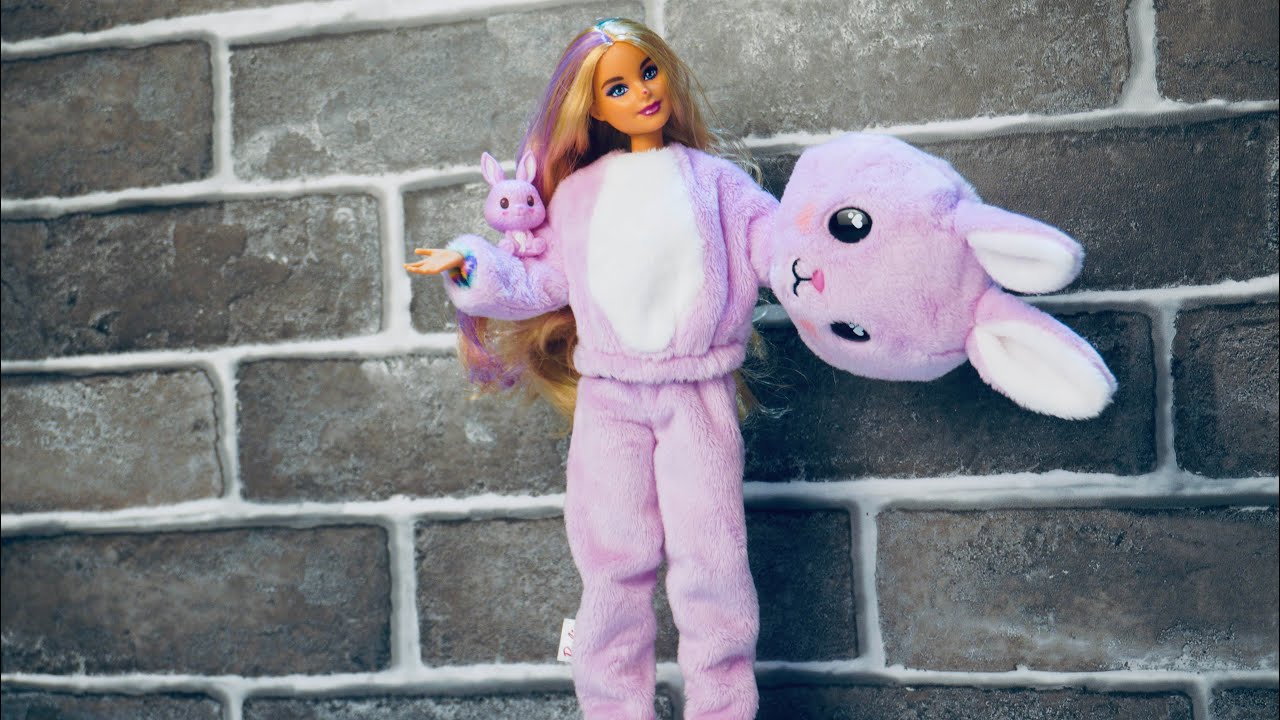 Barbie cutie reveal~the bunny aka the furry doll-I’m obsessed with ...