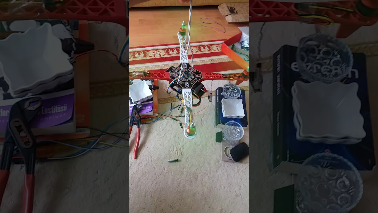 Drone Balance System Test - 2 - YouTube