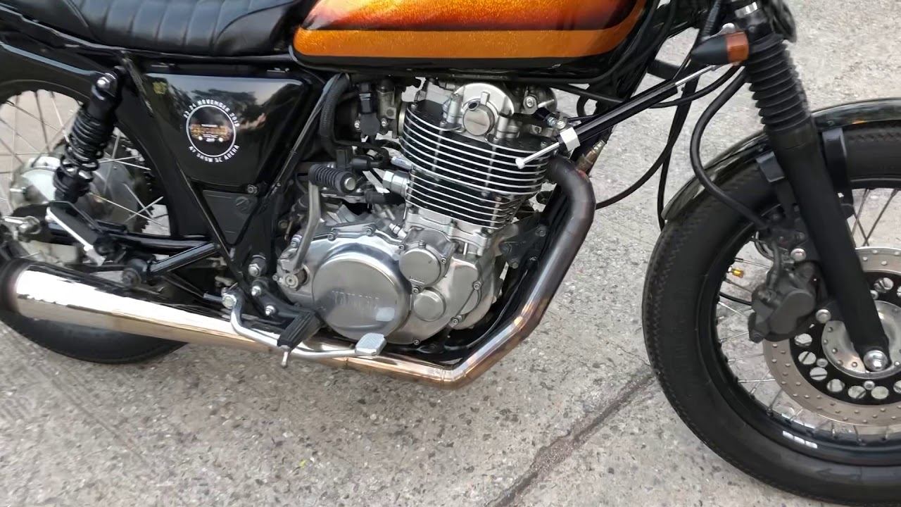 YAMAHA SR400 FI - YouTube