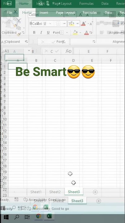 Insert New sheet in excel #excel #youtubeshorts #exceltutorial #exceltip #shorts #trending # ...