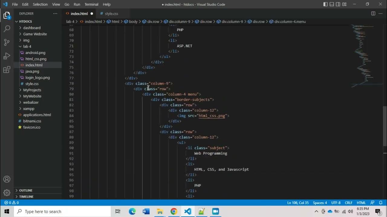 Hands-on Activity Responsive Web page Fundamentals of Web Programming Answer - YouTube