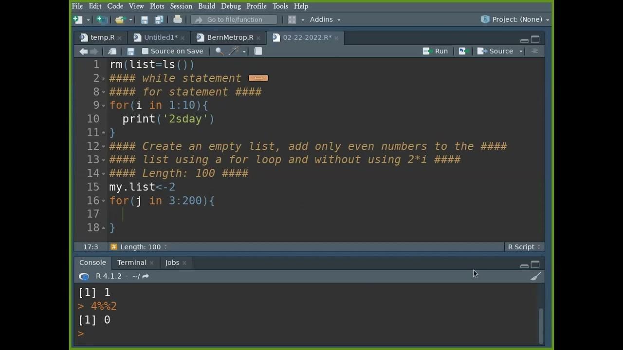 Plotting and for loops in R - YouTube