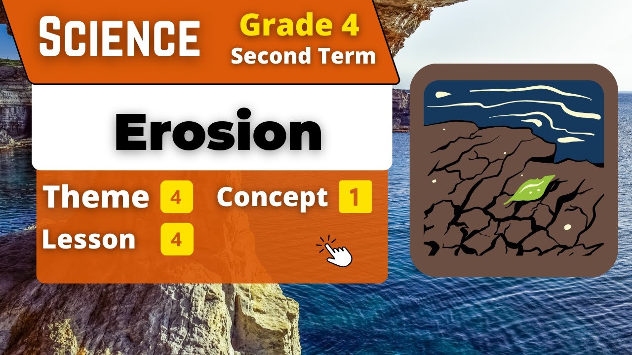 Erosion | Grade 4 | Unit 4 - Concept 1 - Lesson 4 | Science - YouTube