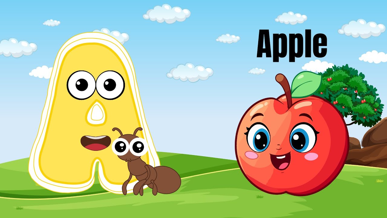 Phonics Alphabet Song | Learn Letter Sounds with Cute Characters - YouTube