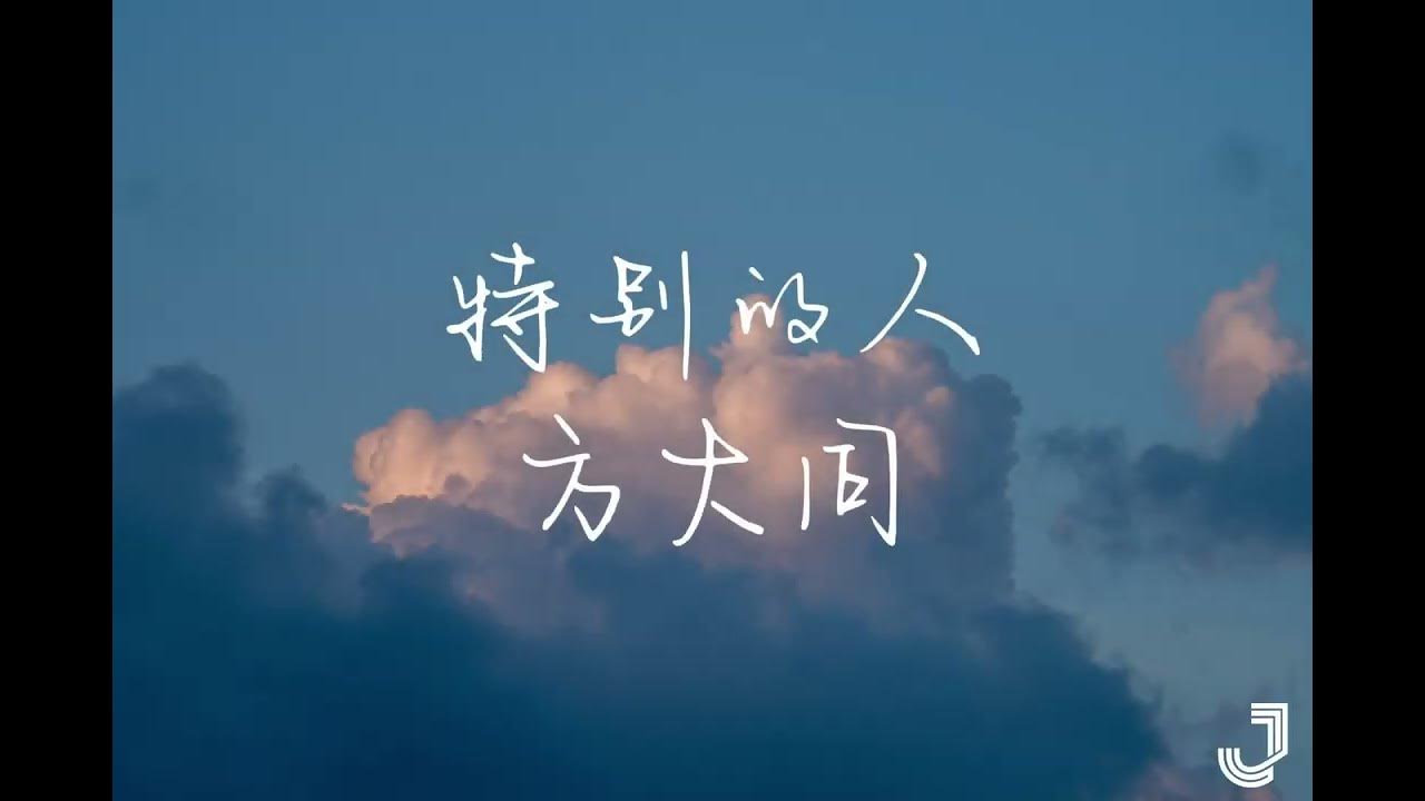 方大同 - 特别的人【动态歌词 Lyrics】 - YouTube