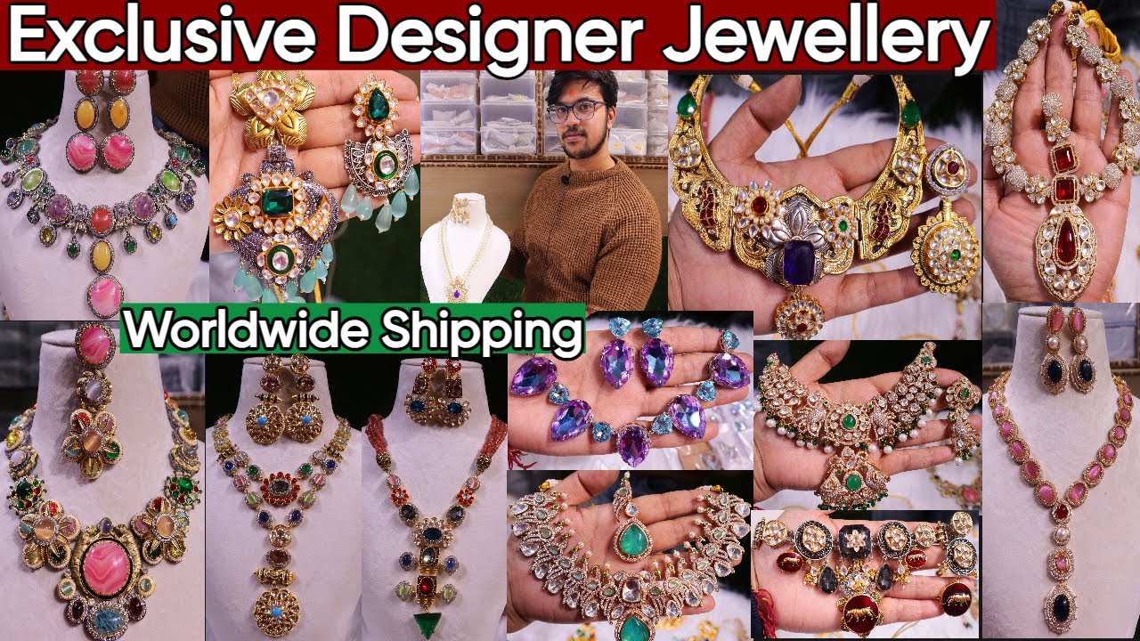 Latest Exclusive Designer Jewellery Collection 2024 | New Trending ...