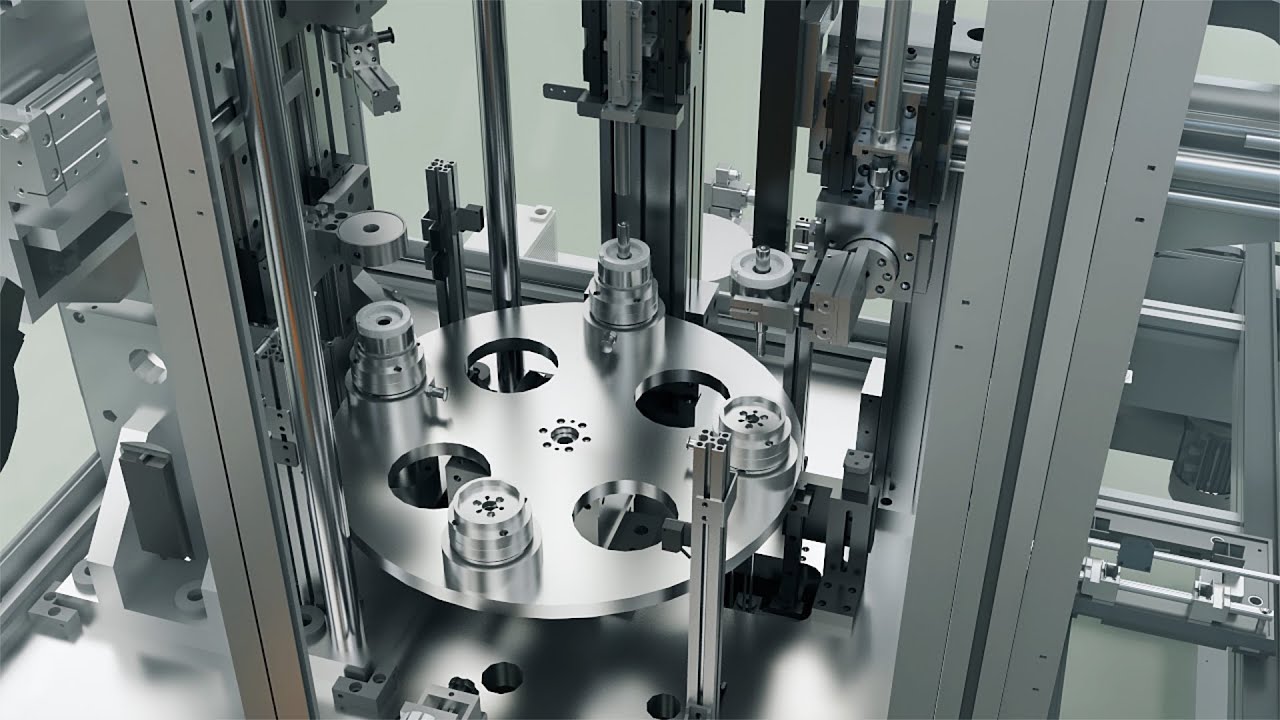 Full Automatic Electric BLDC Motor Manufacturing Assembly Line - YouTube