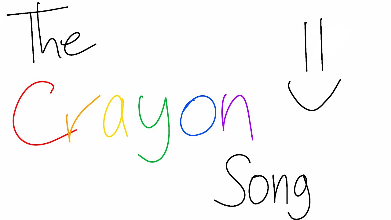 the crayon song!! (sonic version) {read desc pls!!} - YouTube