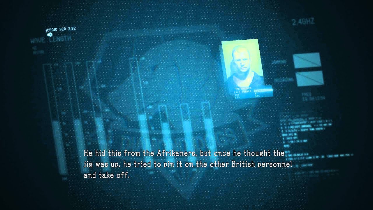 Metal Gear Solid V - Mission 14 Lingua Franca: Viscount "Two Faced ...
