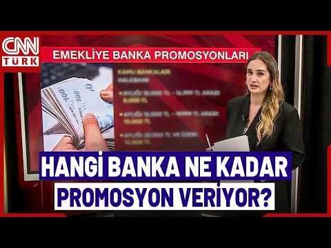 Emekliye Promosyon Yarışı! İşte Banka Banka Güncel Ödeme Tutarları...