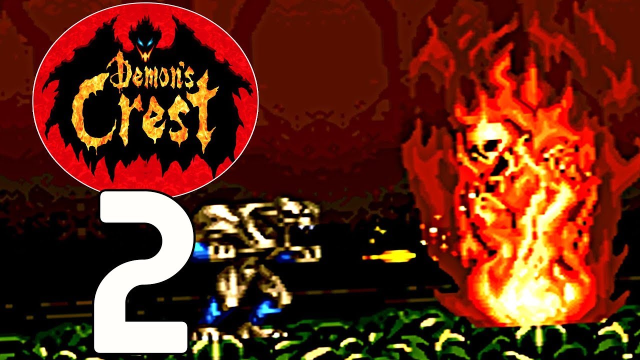 Demon´s Crest | Firebrand contra Demônio do Fogo #02 Super Nintendo ...