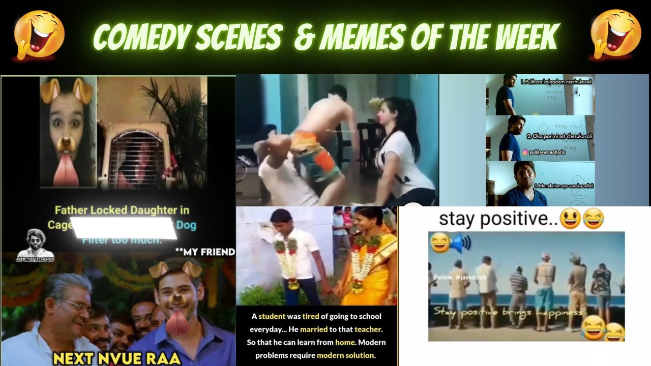 Comedy scenes & memes of the week | #comedyvideos #memes #funnyvideo # ...
