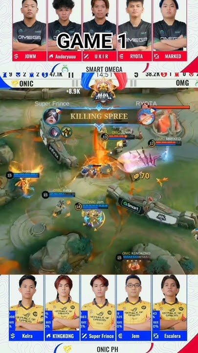 ONIC PH vs OMG GAME 1 MPL-PH Season 13 Week 5 Day 2 #onicph #omg #MLBBEsports #LakasNgPinas # ...