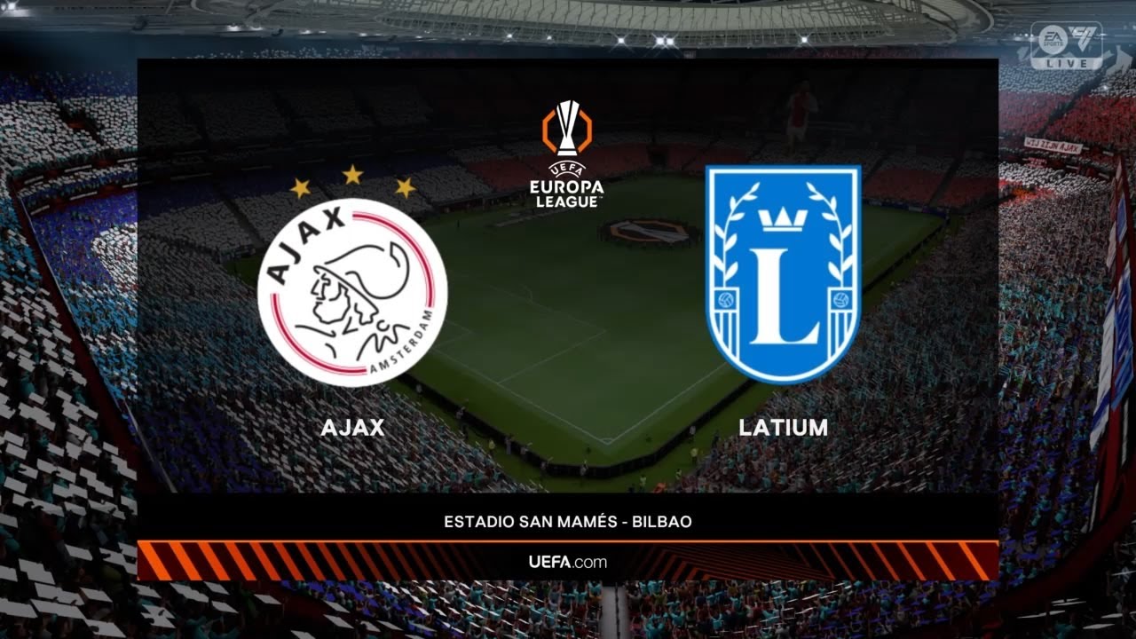 AJAX vs LAZIO // Europa League ⚽ - YouTube