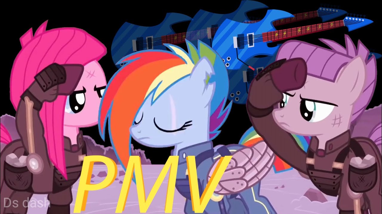 Mlp rainbow fight [PMV] rave remix - YouTube