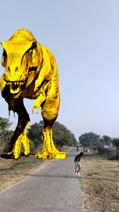 Big dinosaur chase T-rex chasing part -294#shorts #dinosaur #youtube # ...