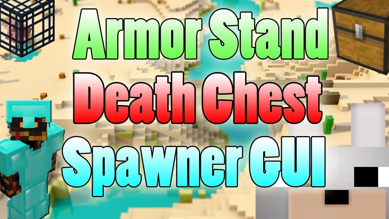 Minecraft Mods - Armor Stand, Death Chest, and Spawner GUI 1.2.5 Review ...