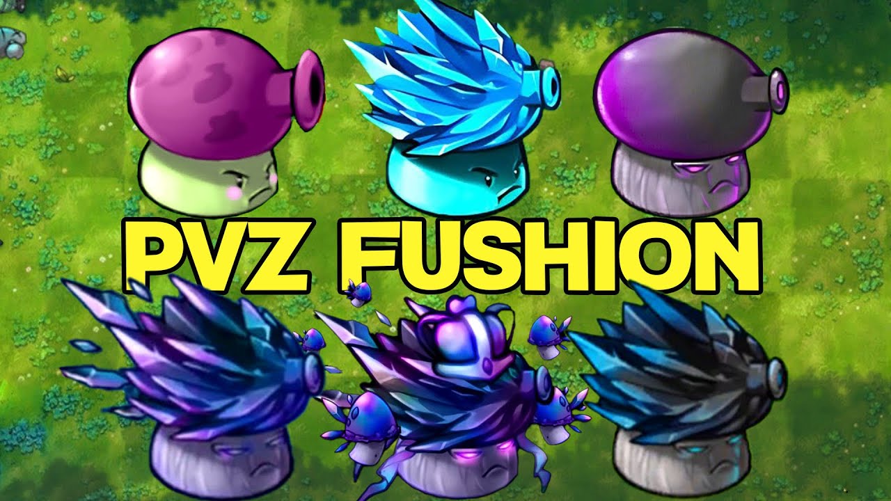 PVZ Fusion 2.1.3 | All Ultimate Fume Shroom Mod Fusion Plants - YouTube