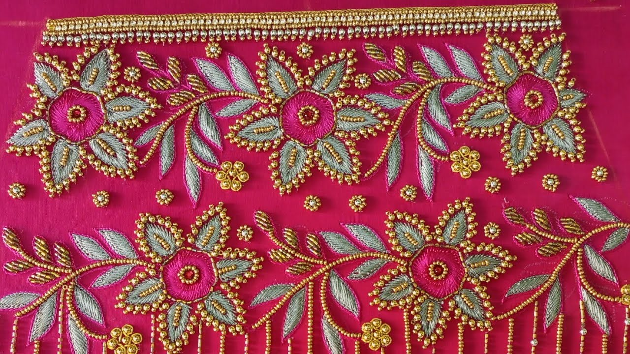 maggam working time New maggam work design latest design maggam work ...