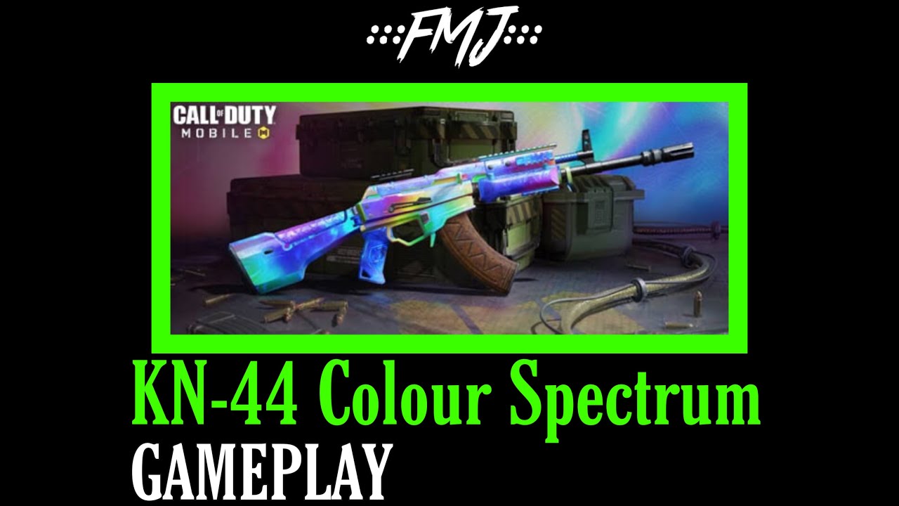 KN-44 Colour Spectrum Gameplay On Call Of Duty Mobile || FMJ CODM #CODM ...