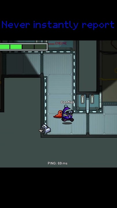 Why you should never Report #amongus #gaming #shorts - YouTube