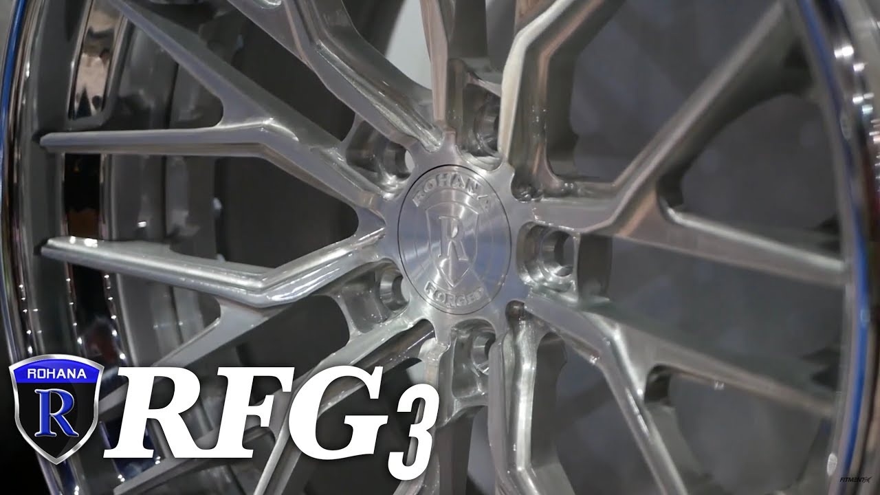Sema Wheel Review! Rohana RFG3, Forged Multi Piece - YouTube