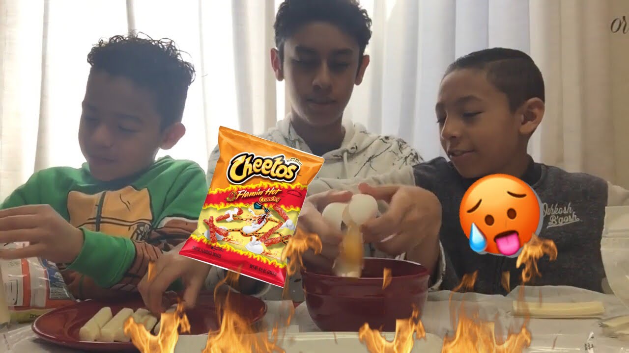 🔥We Made Hot Cheeto Mozzarella Sticks!!!🔥 - YouTube