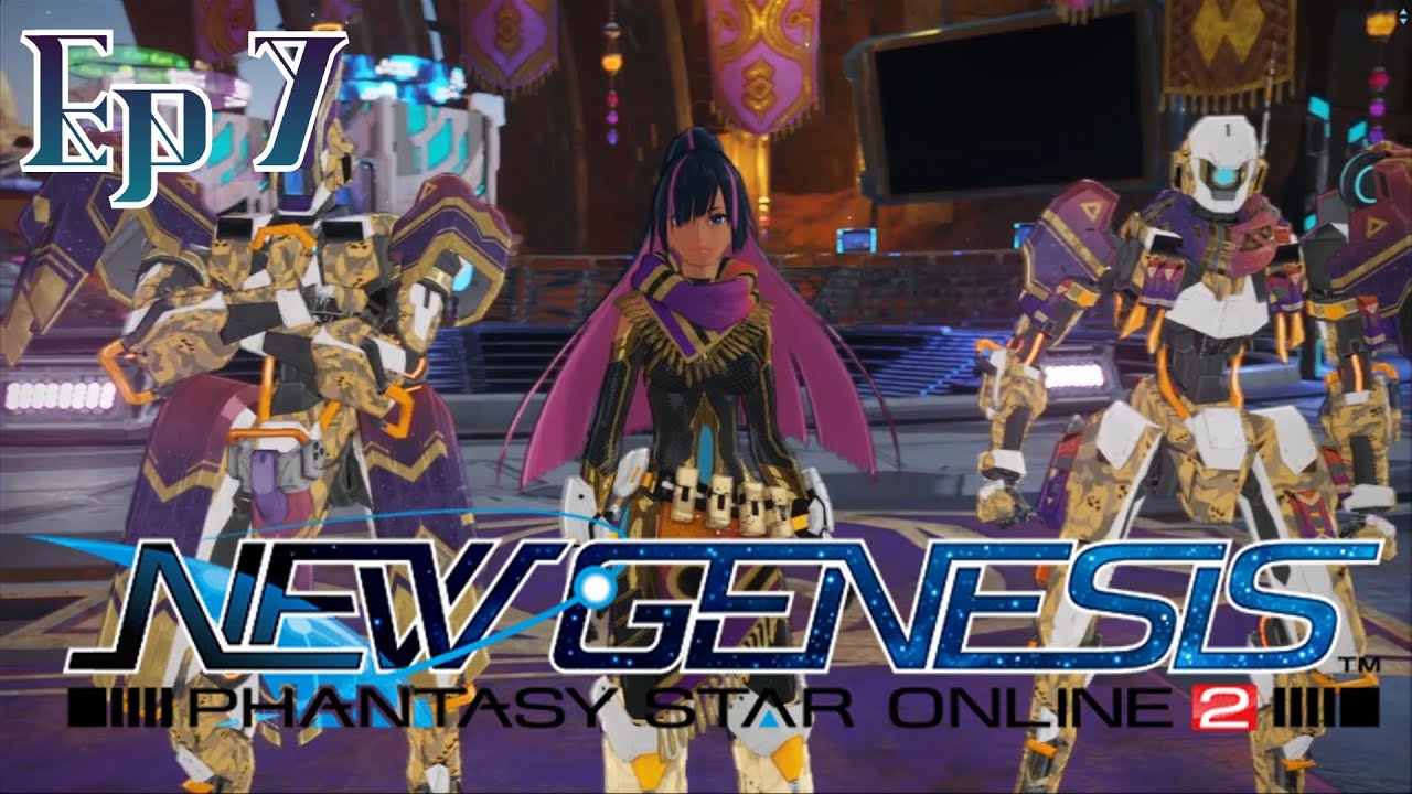 Retem City - Phantasy Star Online 2 New Genesis EP 7 - YouTube